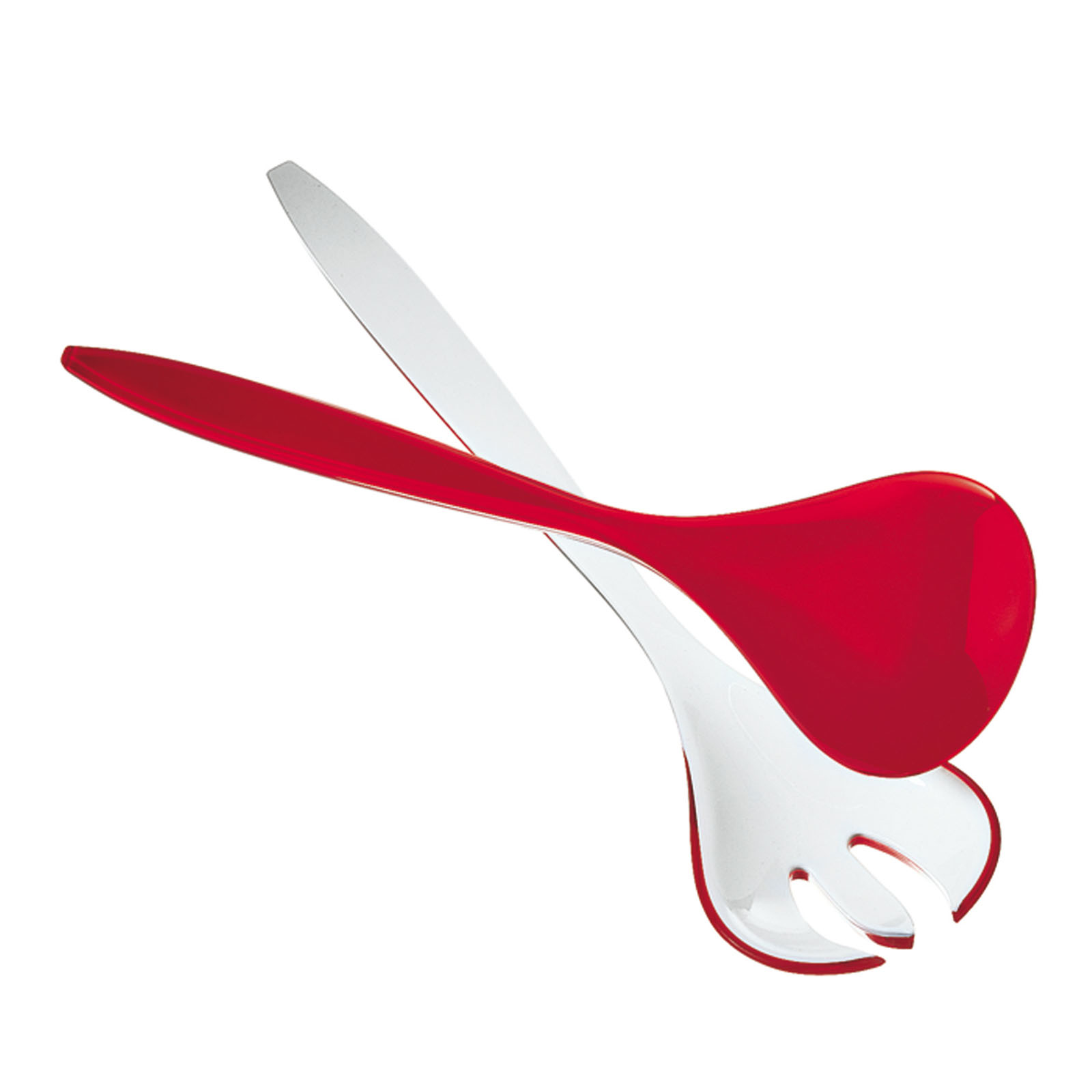 Paniate - Posate Insalata 28cm Vintage Rosso Guzzini in offerta da Paniate