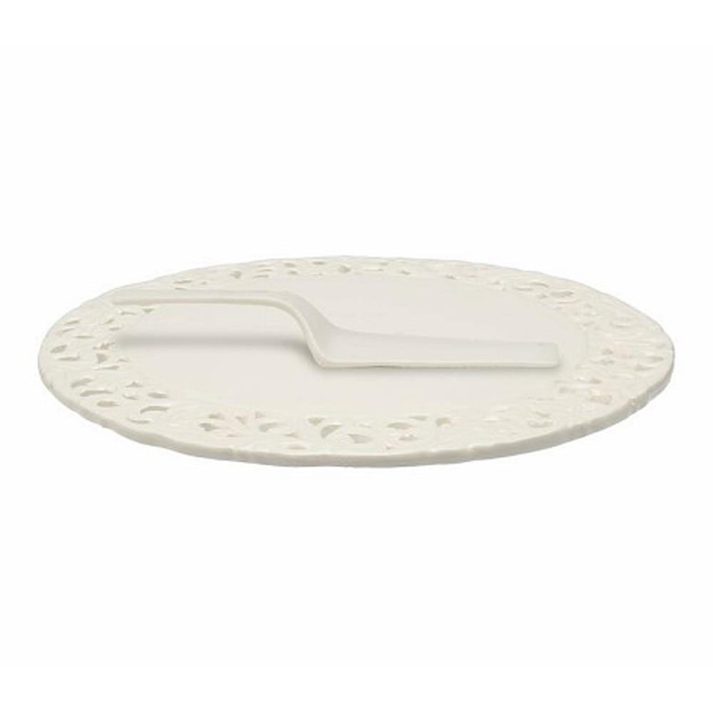 Paniate - Piatto Torta Belle Epoque Ø32cm con Pala Tognana Porcellane ...