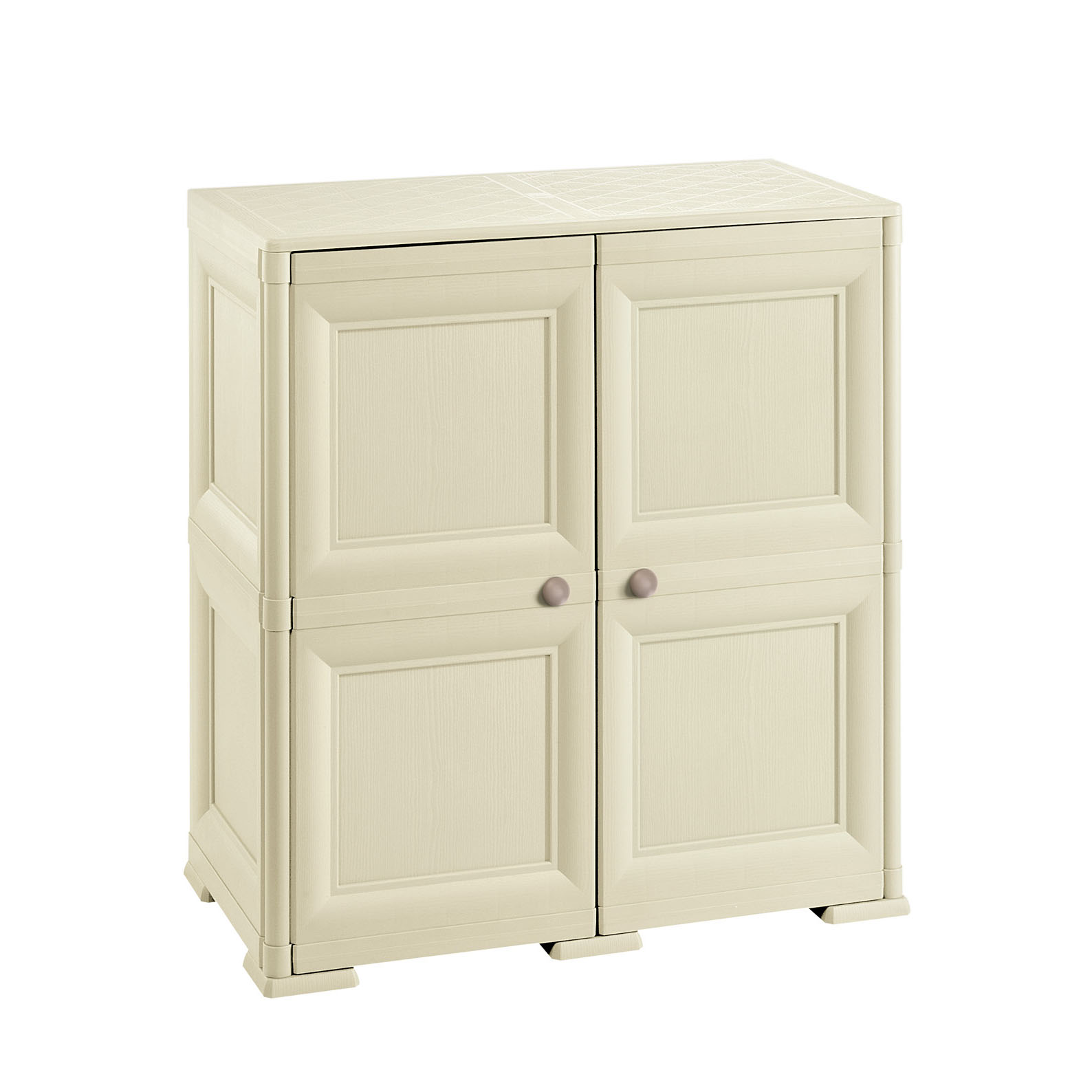 Paniate - Armadio 2 Moduli con Anta Finitura Legno e Pomello Tontarelli ...