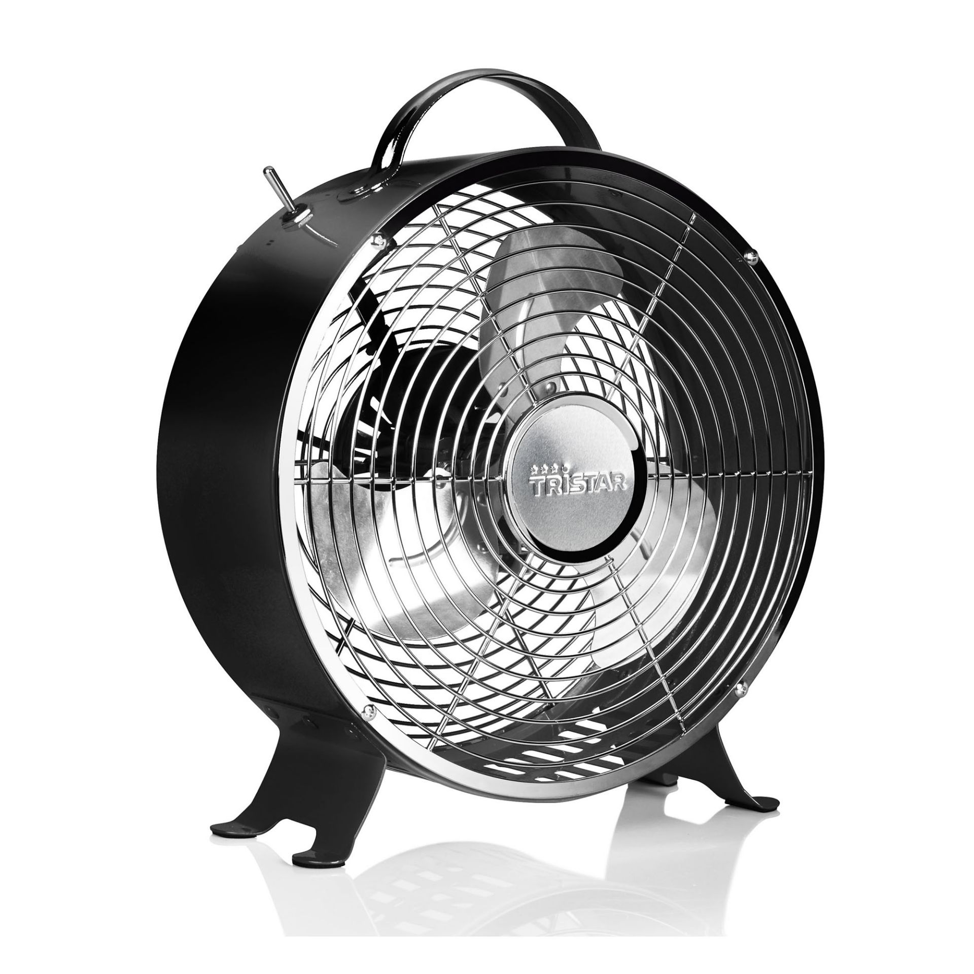 Paniate - Ventilatore Retro in Metallo Ø25cm Nero Princess in offerta ...