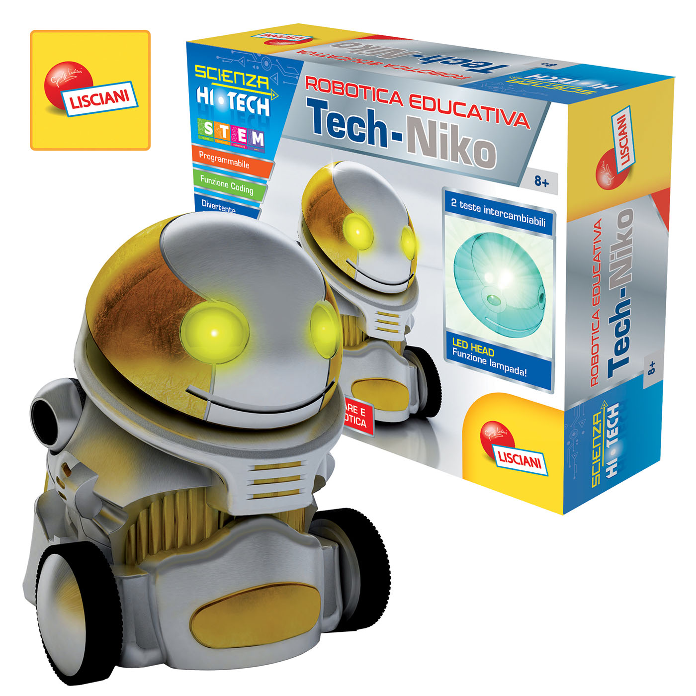 Paniate - Tech-Niko Lamp Robot Lisciani Giochi in offerta da Paniate