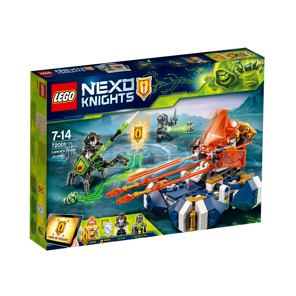 Paniate - LEGO Nexo Knights Il giostratore volante di Lance 72001 Lego ...