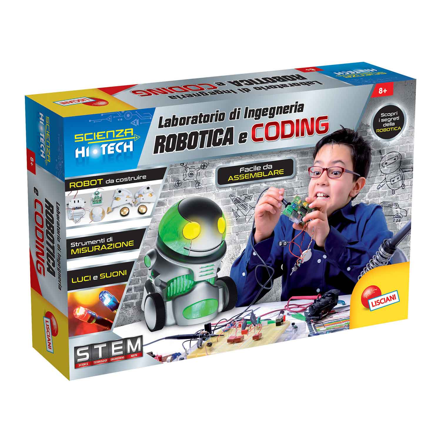 Paniate - Scienza Hi Tech Laboratorio di Ingegneria Robotica e Coding Lisciani Giochi in offerta ...