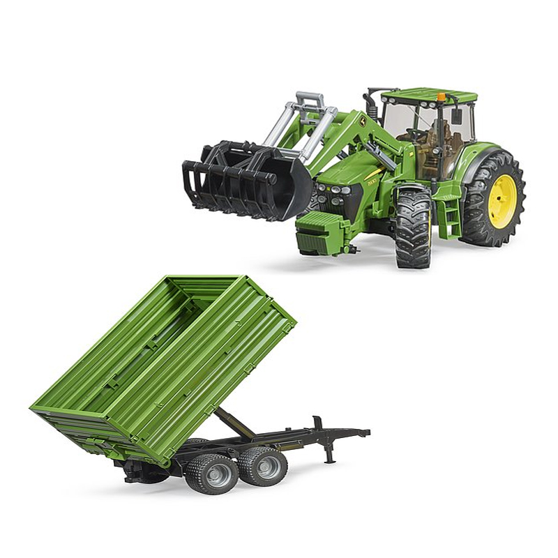Paniate - John Deere 7930 con Benna e Rimorchio