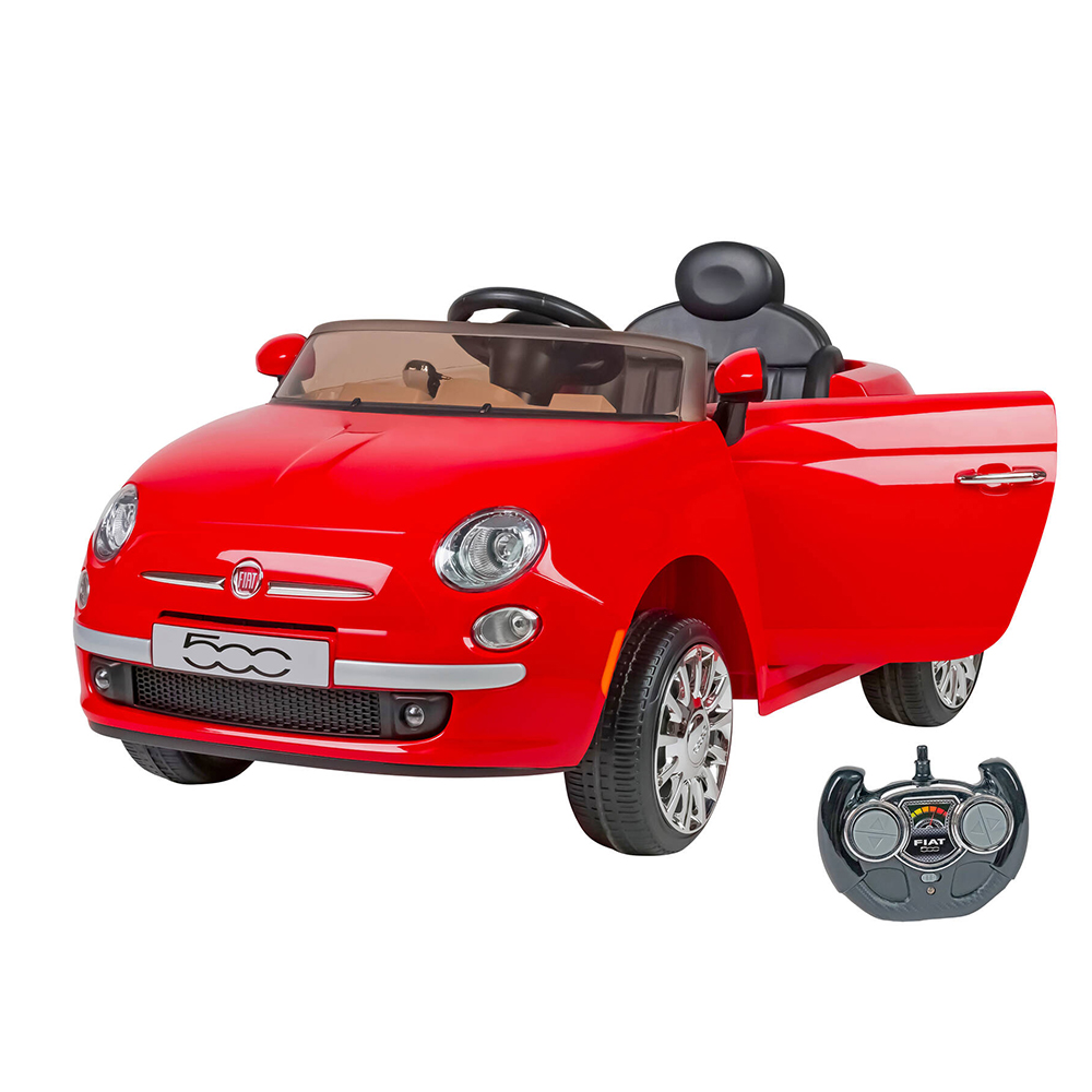 Paniate - Auto Elettrica Fiat 500 12V Rossa Globo