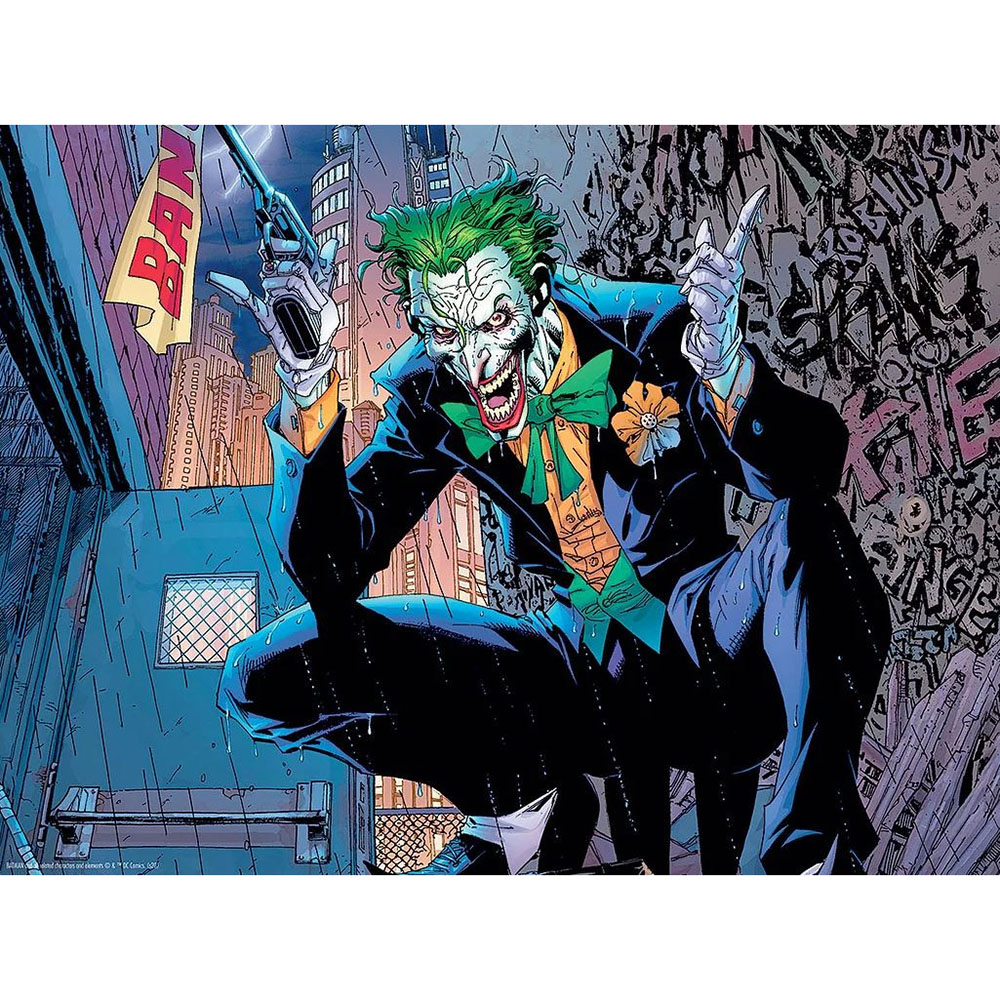 Paniate - Prime 3D Puzzle Lenticolare 3D DC Comics Batman Joker 500 pezzi