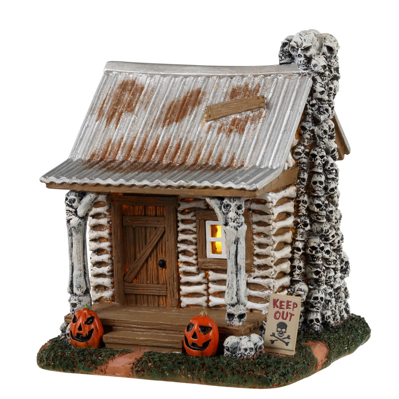 Paniate - Lemax 34081 Skeleton Cottage Spooky Town in offerta da Paniate