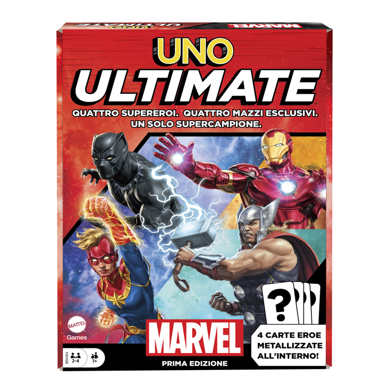 Paniate - Mattel Games UNO Ultimate Marvel