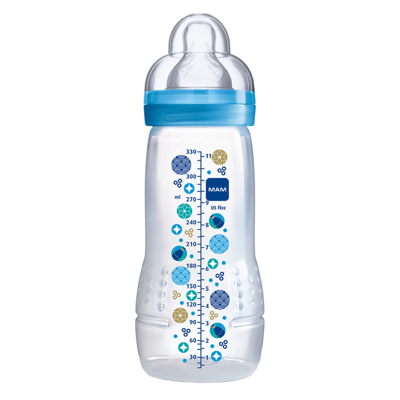 Paniate - Mam Biberon First Bottle con Tettarella in Silicone 330ml