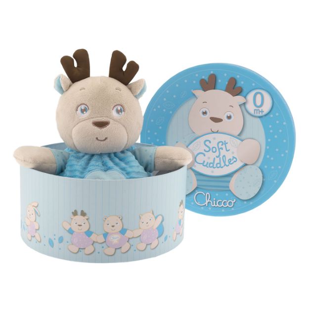 Paniate - Pupazzo Grande Soft Cuddles Azzurro Chicco in offerta da Paniate