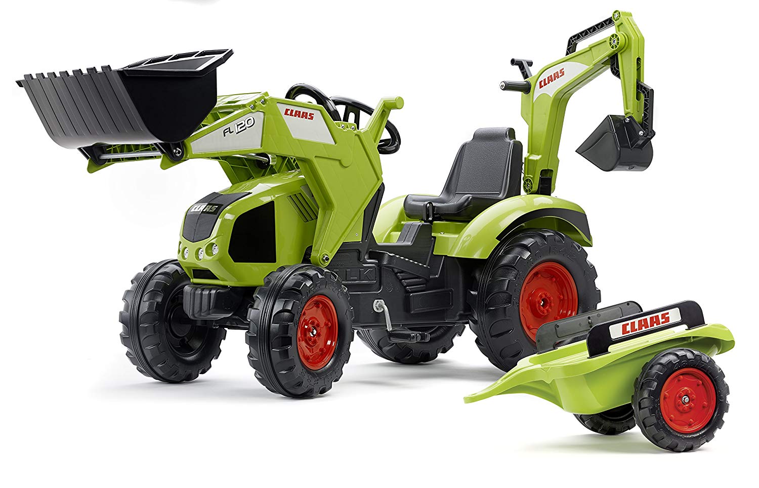 Paniate - Trattore Claas Axos con Benna e Rimorchio Falk in offerta da ...