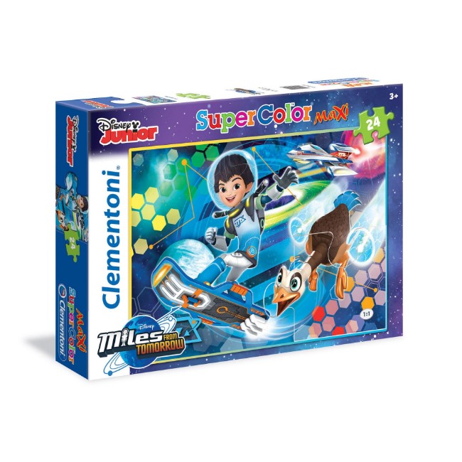 Paniate - Clementoni Puzzle 24 Maxi Disney Junior Miles from ...