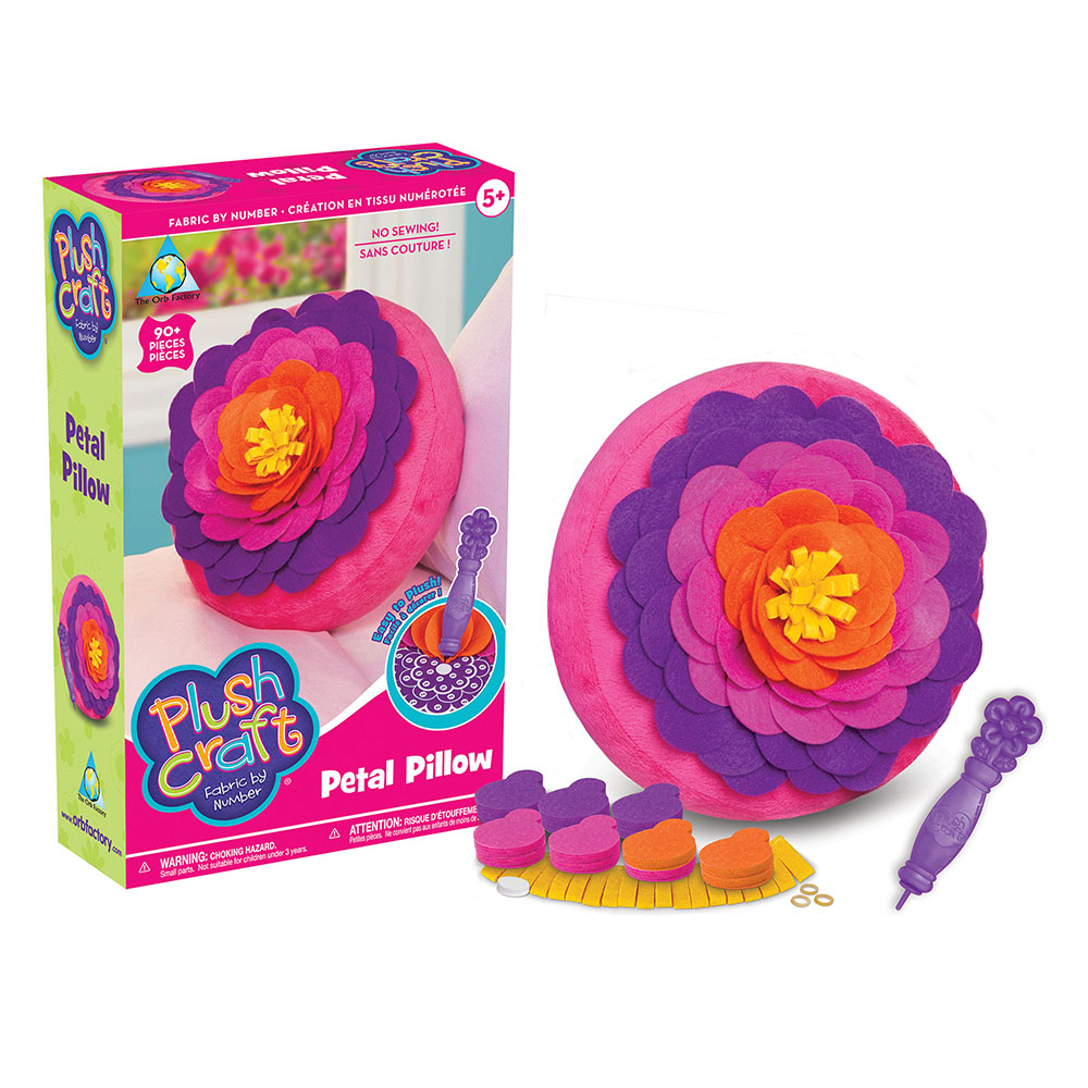 Paniate - Plush Craft Cuscinetto a forma di Fiore Plush Craft in ...