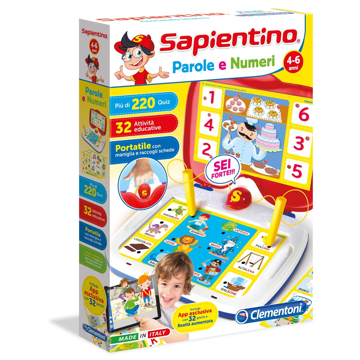 Paniate - Sapientino Parole e Numeri Clementoni in offerta da Paniate