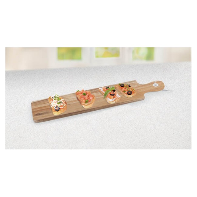 Paniate - Tagliere A Servire Acacia Appendibile 55x12x2cm Brandani in ...