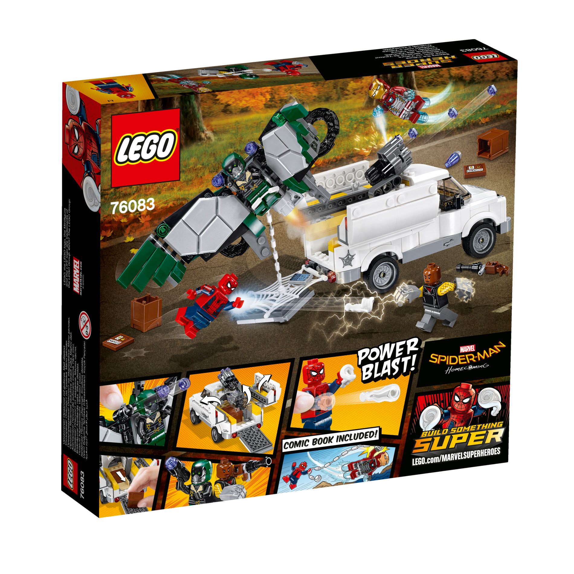 Paniate - LEGO Marvel Super Heroes Attenzione alla VULTURE 76083 Lego ...