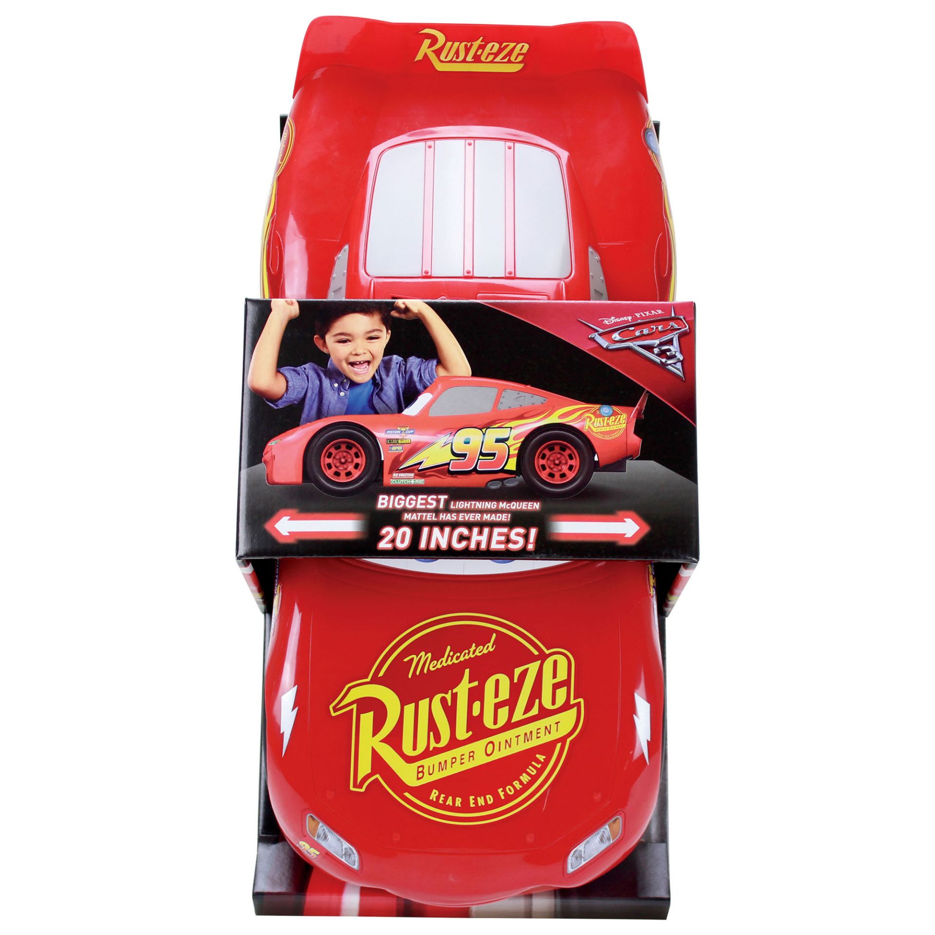 Paniate - Cars 3 Saetta Mcqueen Maxi 50cm Mattel in offerta da Paniate