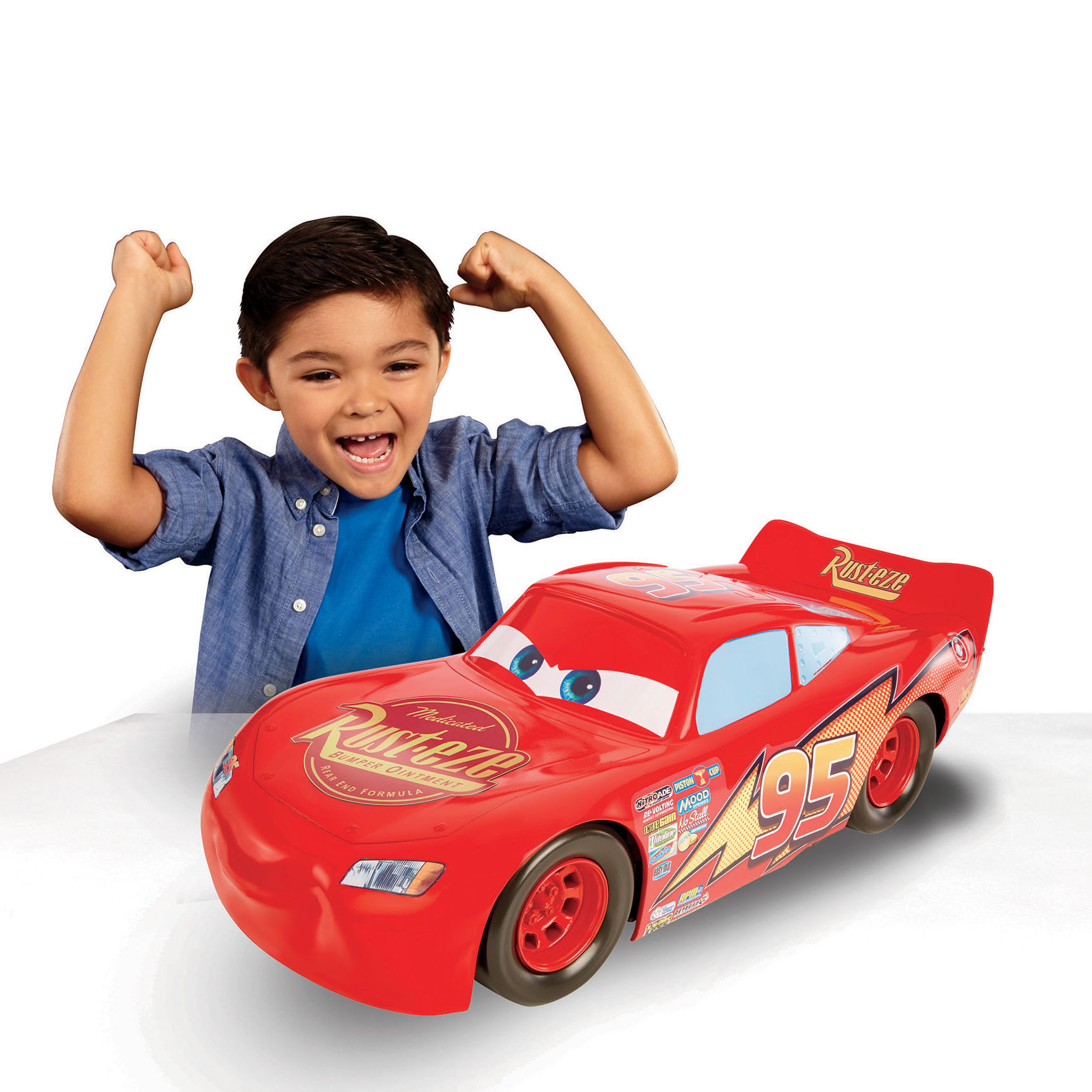 Paniate - Cars 3 Saetta Mcqueen Maxi 50cm Mattel in offerta da Paniate