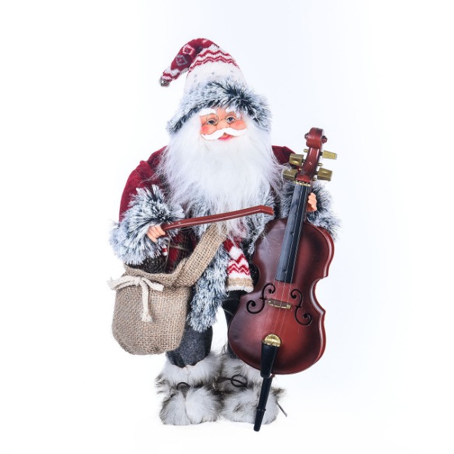 Paniate - Babbo Natale con Movimento e Musica 46cm Paniate Design in ...