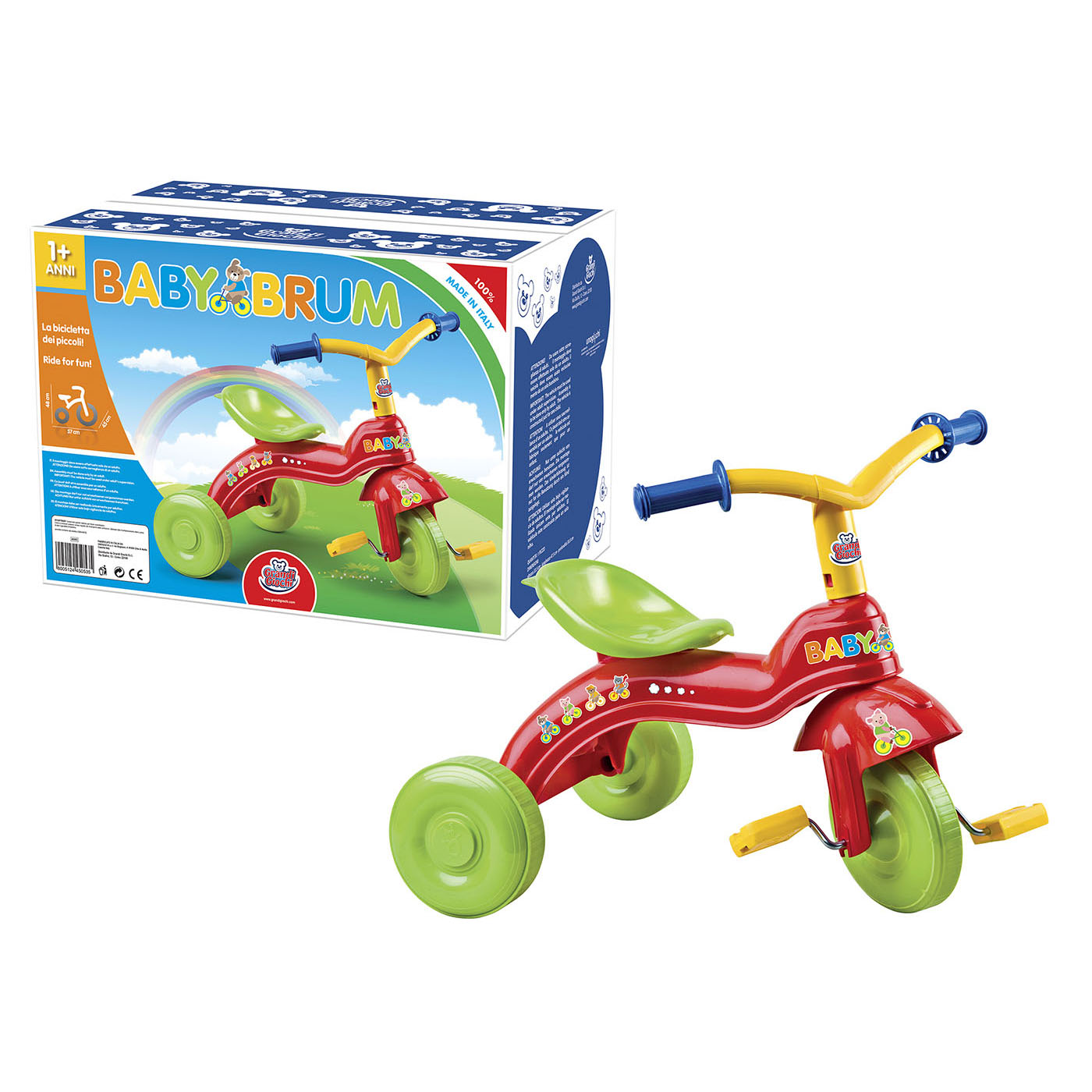 Paniate - Triciclo Baby Brum Grandi Giochi in offerta da Paniate