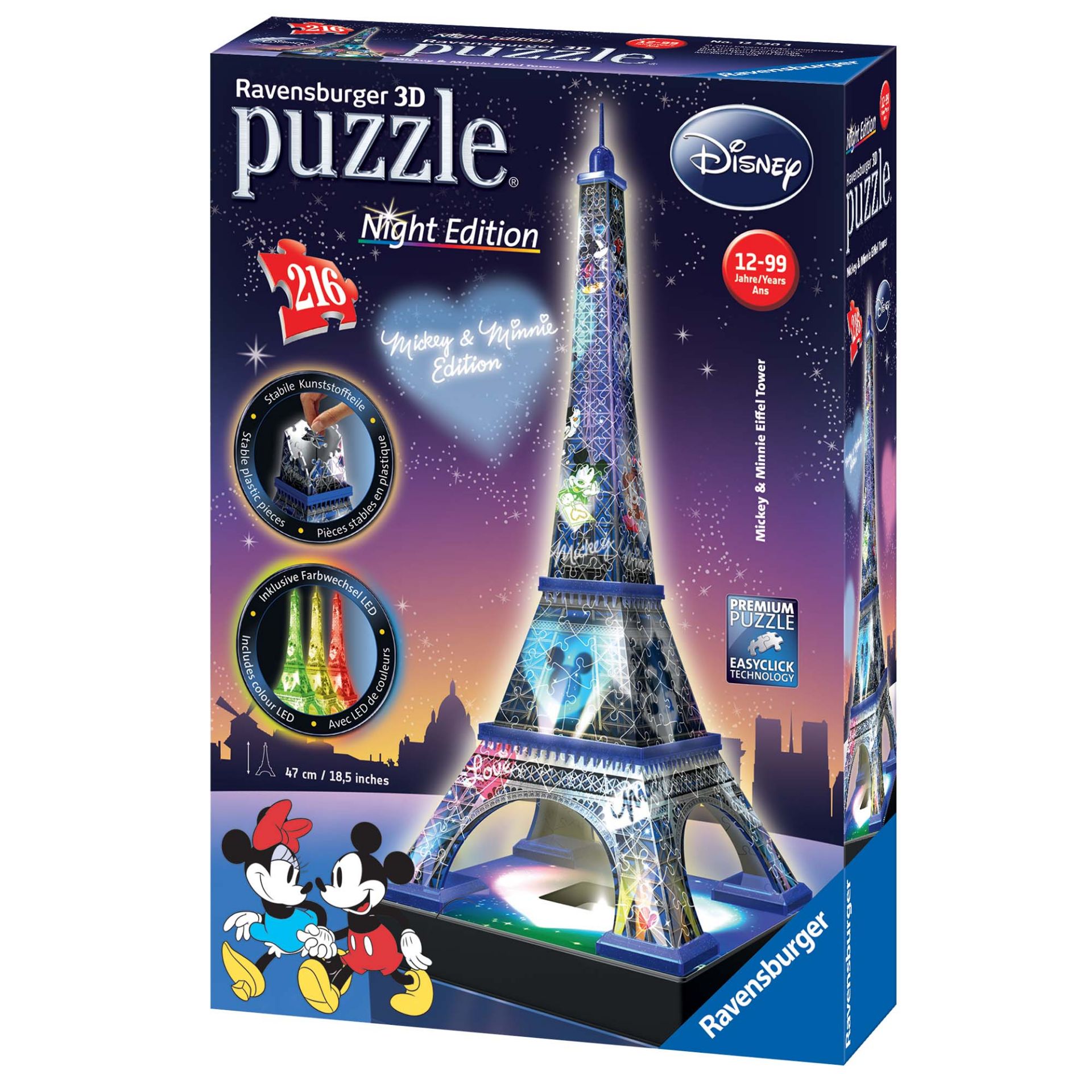 Paniate - Tour Eiffel Night Edition Disney Ravensburger in offerta da Paniate