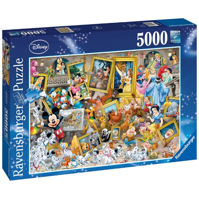 Paniate - Puzzle 5000 pezzi Micky L'Artista Ravensburger in offerta da ...