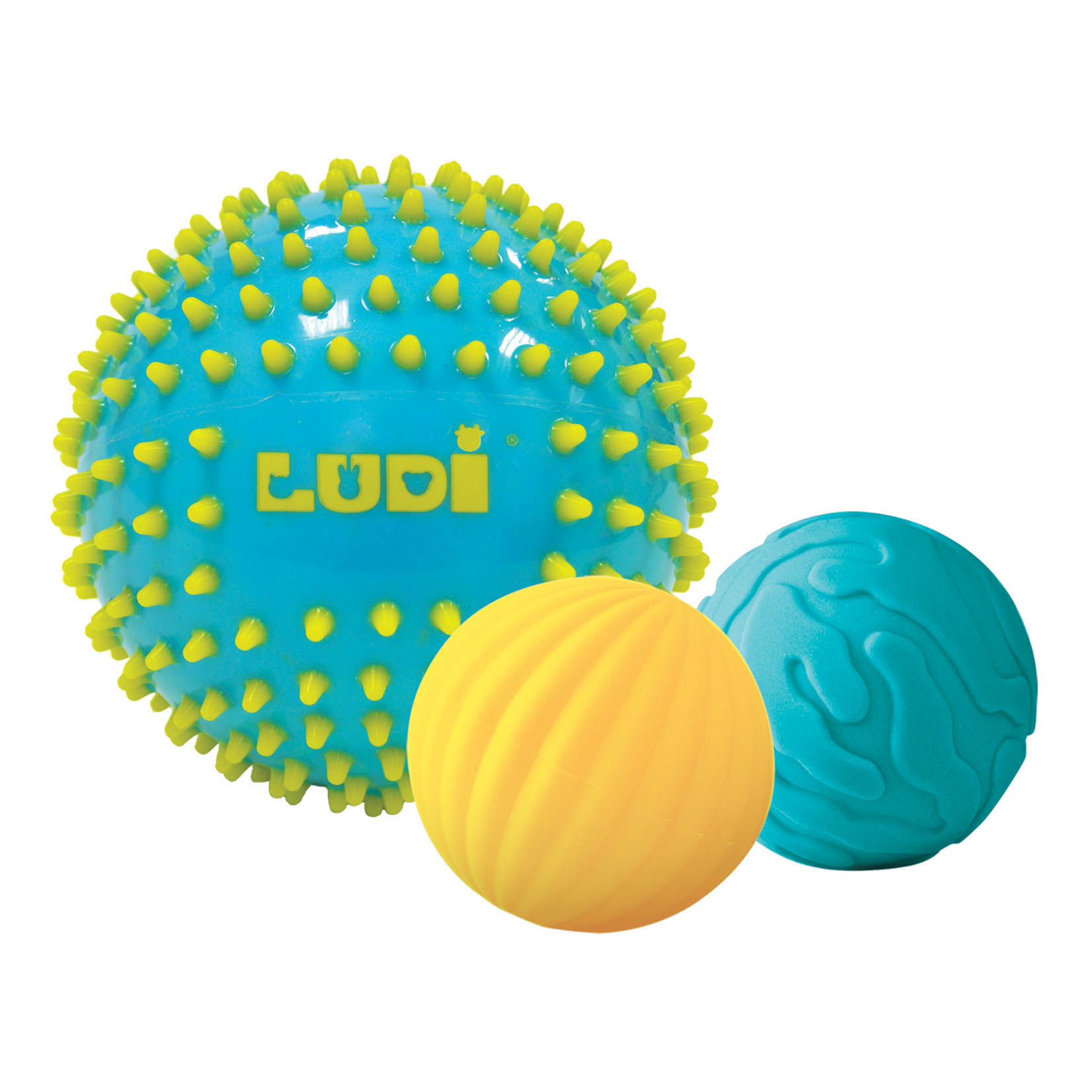 Paniate - Set da 3 Palle Sensoriali Blu Ludi in offerta da Paniate