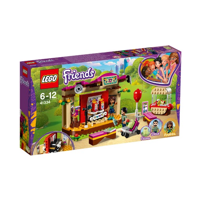 Paniate - LEGO Friends La performance al parco di Andrea 41334 Lego in ...