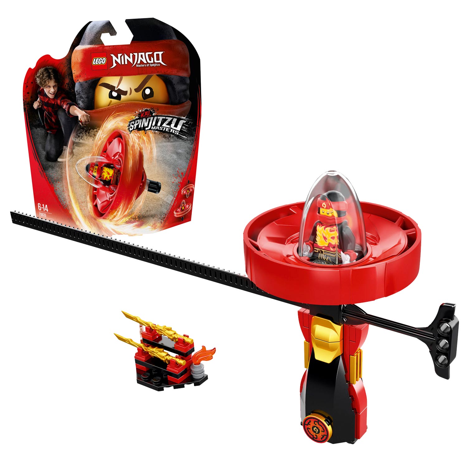 Paniate - LEGO Ninjago Kai Maestro di Spinjitzu 70633 Lego in offerta ...