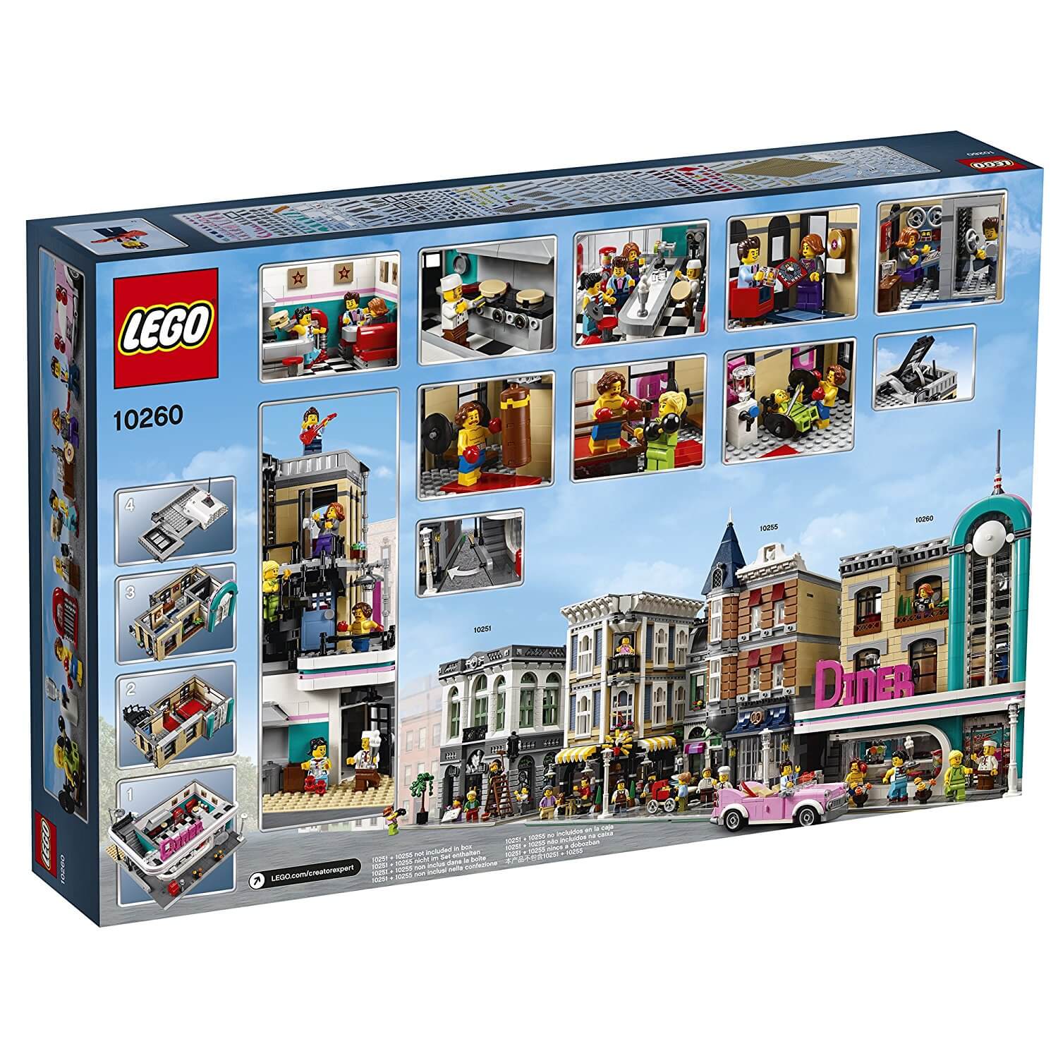 Paniate - LEGO Creator Expert Downtown Diner 10260 Lego in offerta da ...