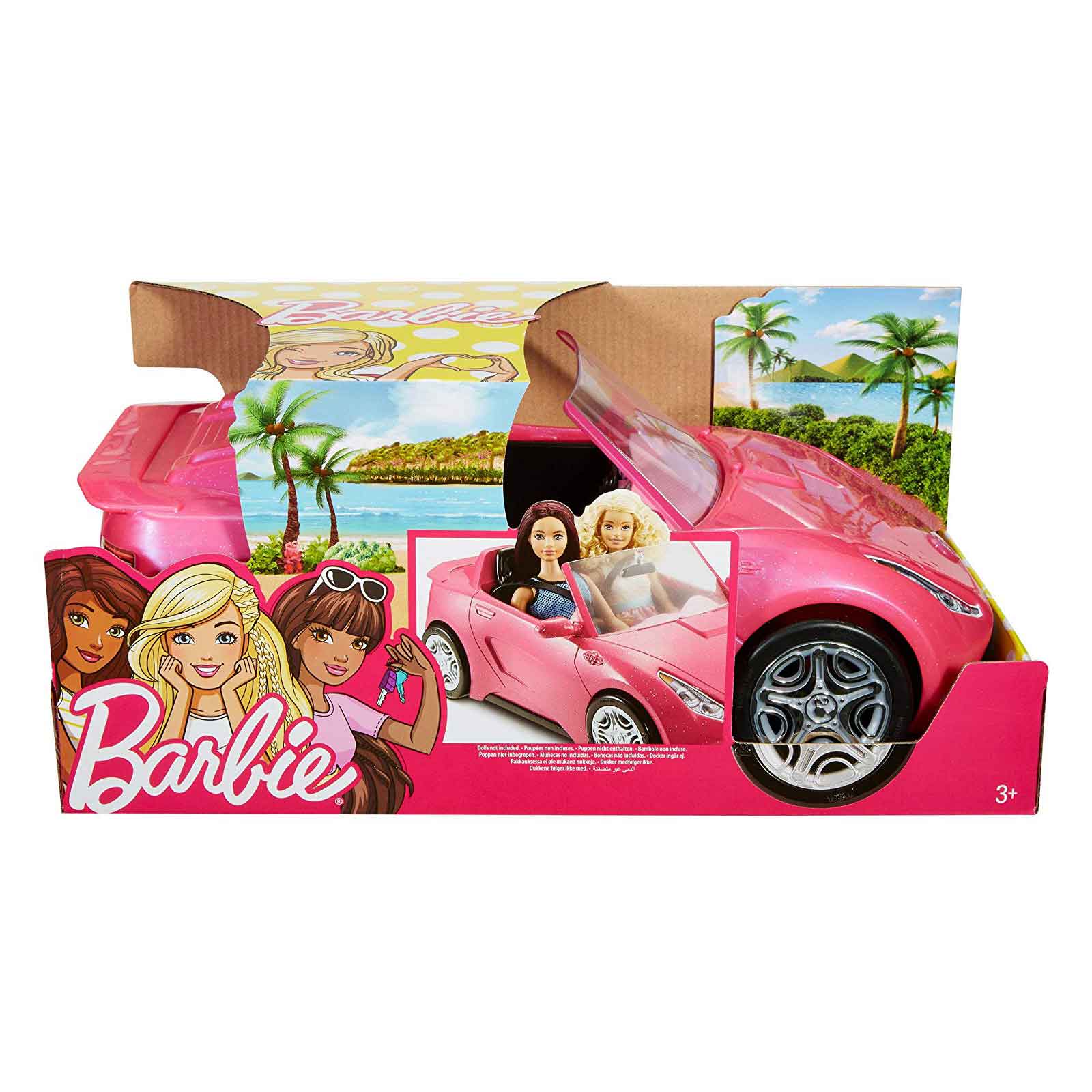 Paniate - Barbie Auto Cabrio Glamour Auto Due Posti con Dettagli ...