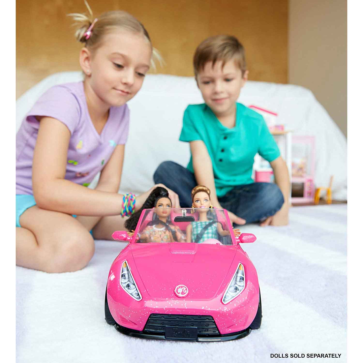 Paniate - Barbie Auto Cabrio Glamour Auto Due Posti con Dettagli ...