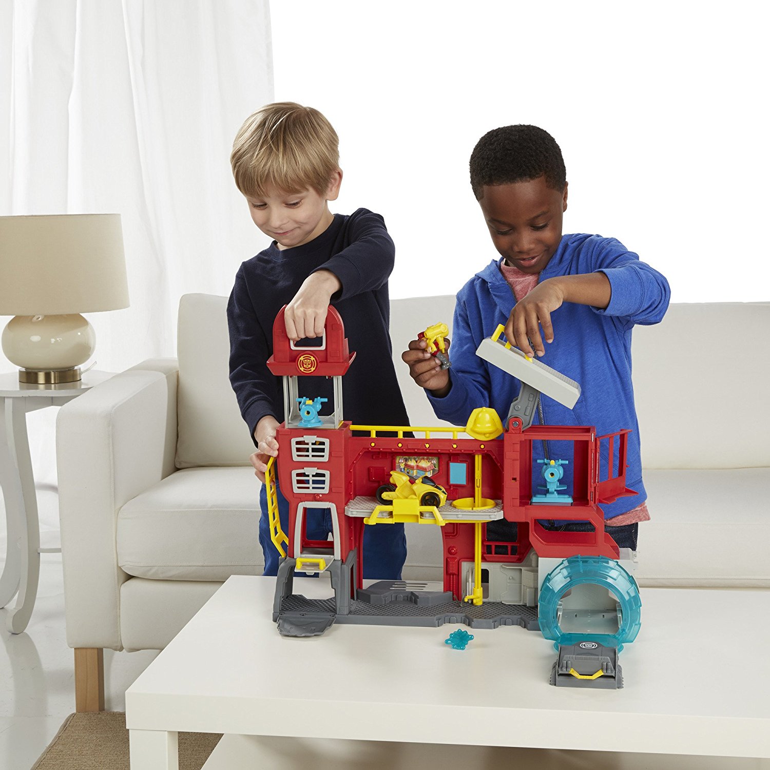 Paniate - Transformers Rescue Bots Griffin Rock Firehouse Headquarters ...