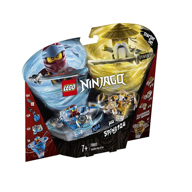 Paniate - LEGO Ninjago Nya e Wu Spinjitzu 70663 Lego in offerta da Paniate
