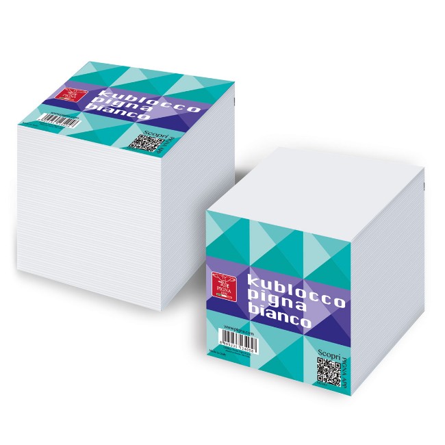 Paniate - Blocco Appunti Bianco 90 x 90 mm Pigna in offerta da Paniate