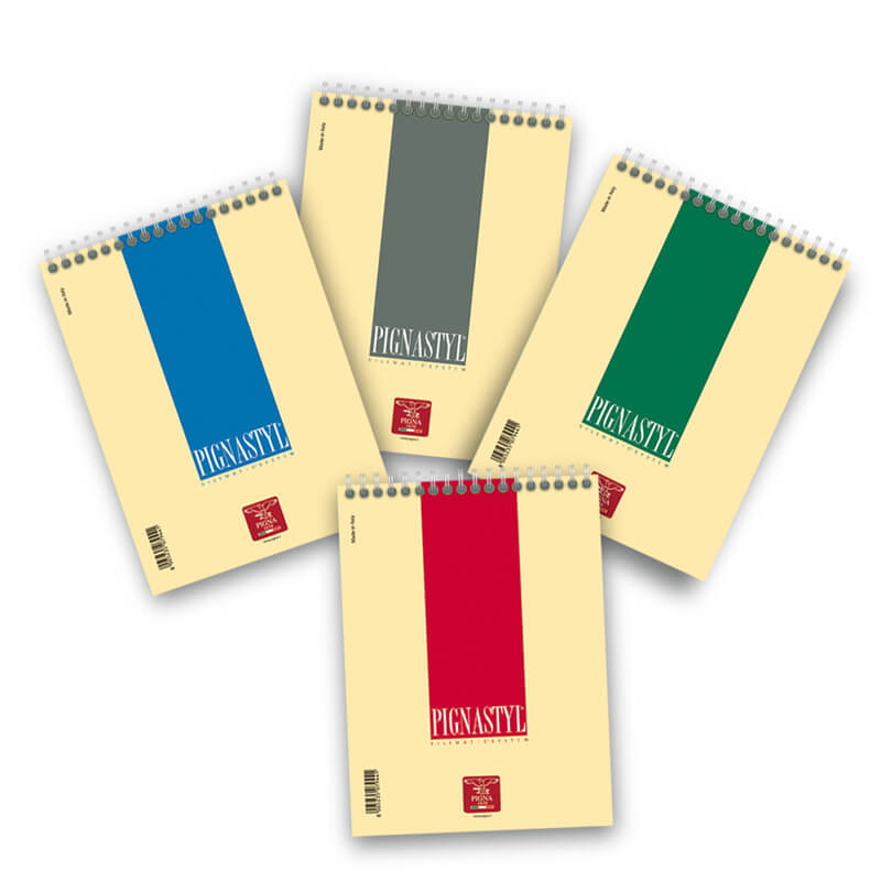 Paniate - Blocco Appunti Pignastyl A5 Spiralato (60 Fogli 80 g/m2 ...