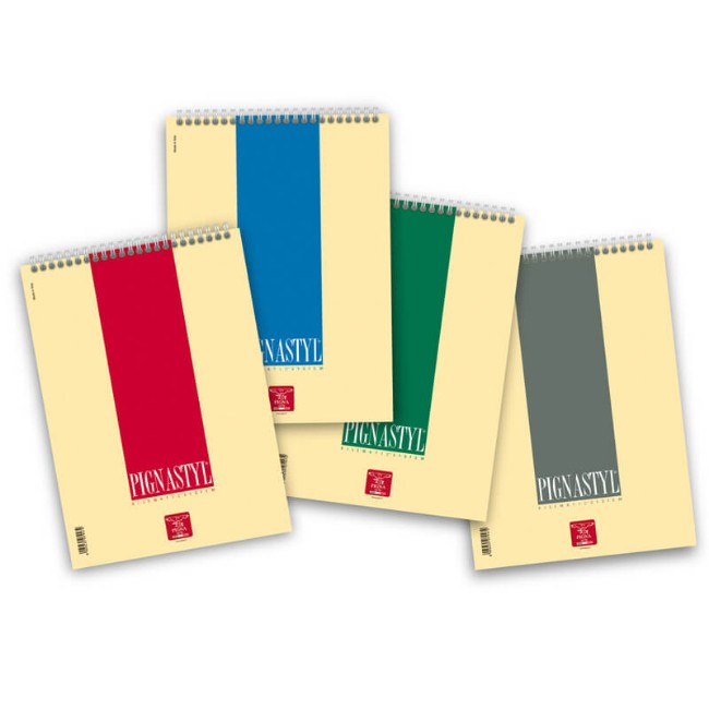 Paniate - Blocco Appunti Pignastyl A4 Spiralato (60 Fogli 80 g/m2 ...