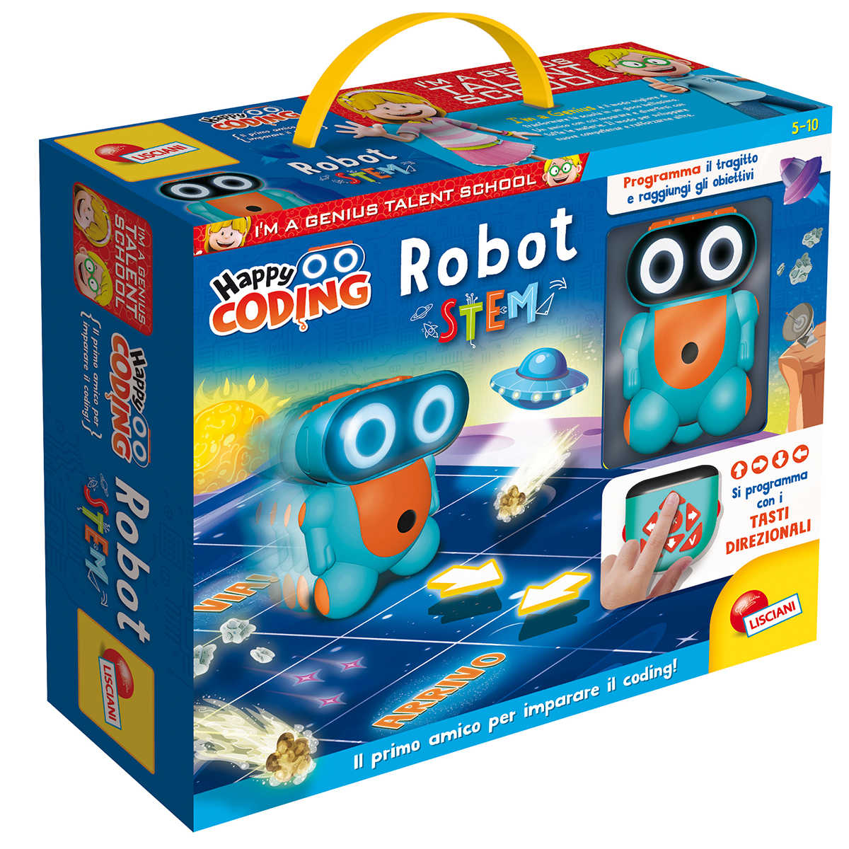 Paniate - I'm a Genius Talent School Happy Coding Robot Lisciani Giochi ...