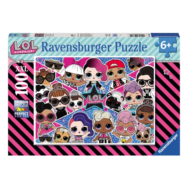 Paniate - Puzzle LOL Surprise 100 Pezzi XXL Ravensburger in offerta da ...