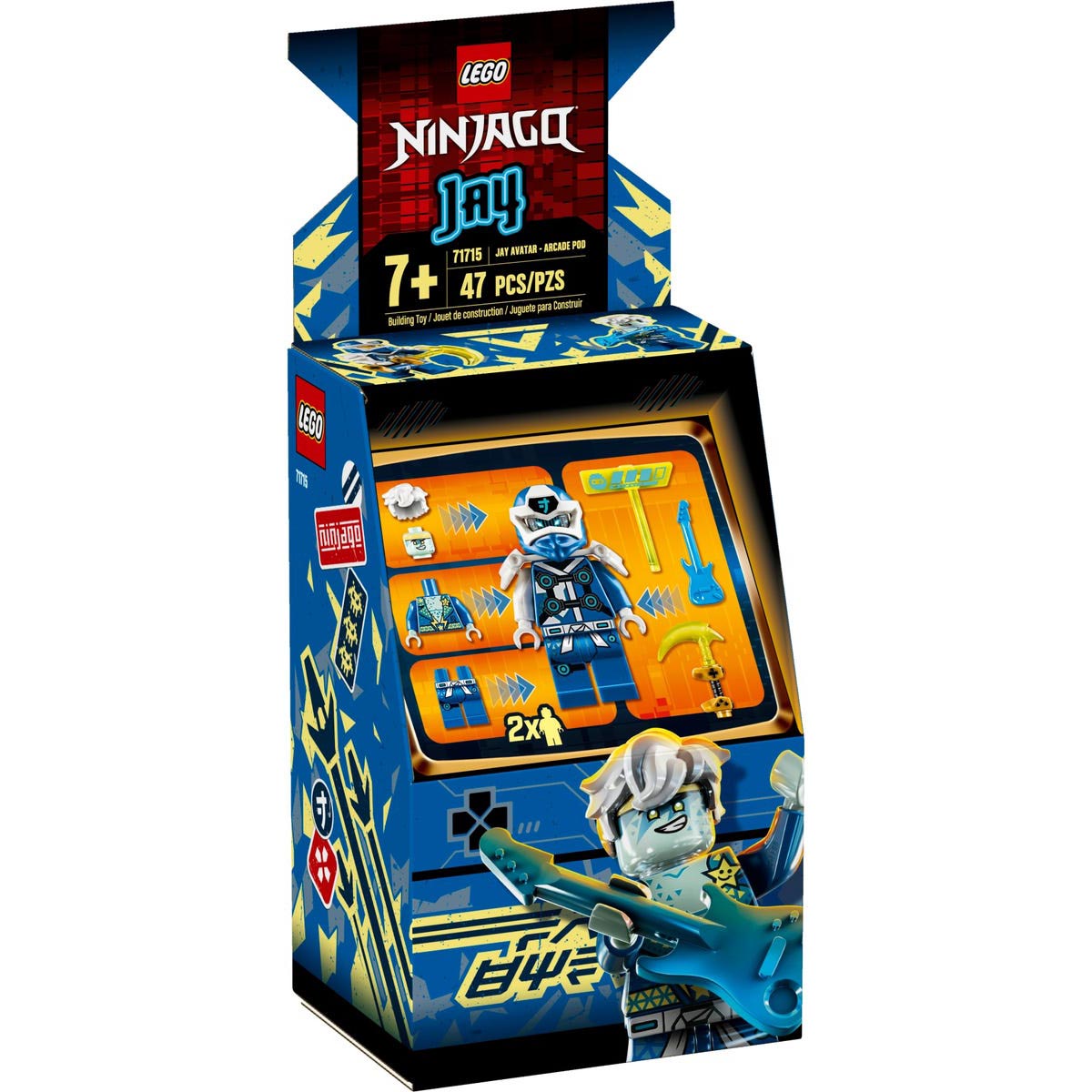 Paniate - LEGO Ninjago Avatar di Jay Pod Sala Giochi 71715 Lego in ...
