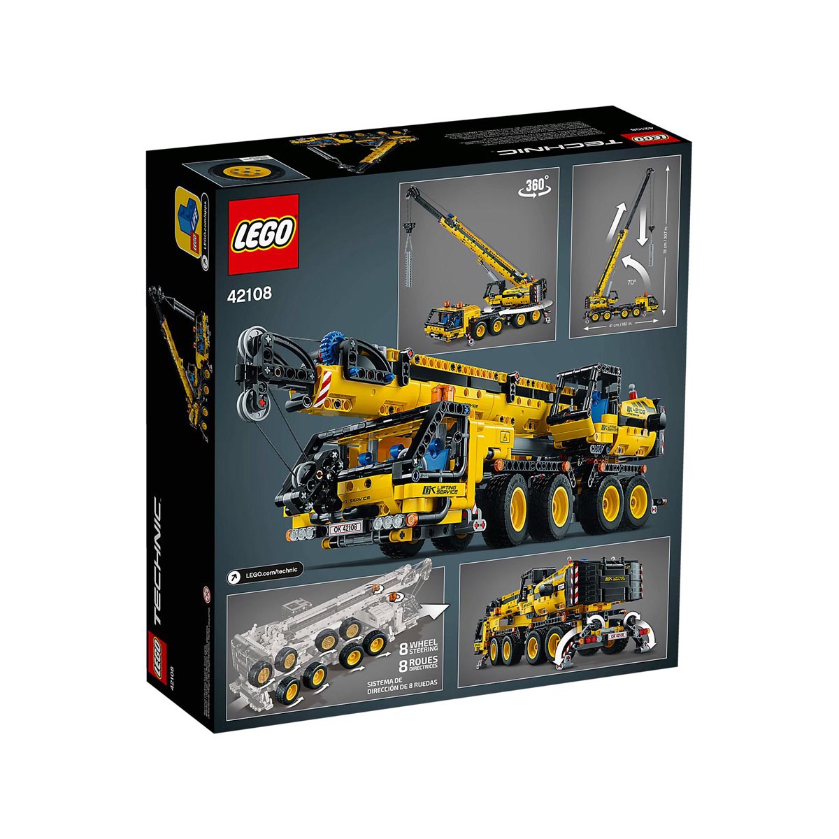 Paniate - LEGO Technic Gru Mobile 42108 Lego in offerta da Paniate