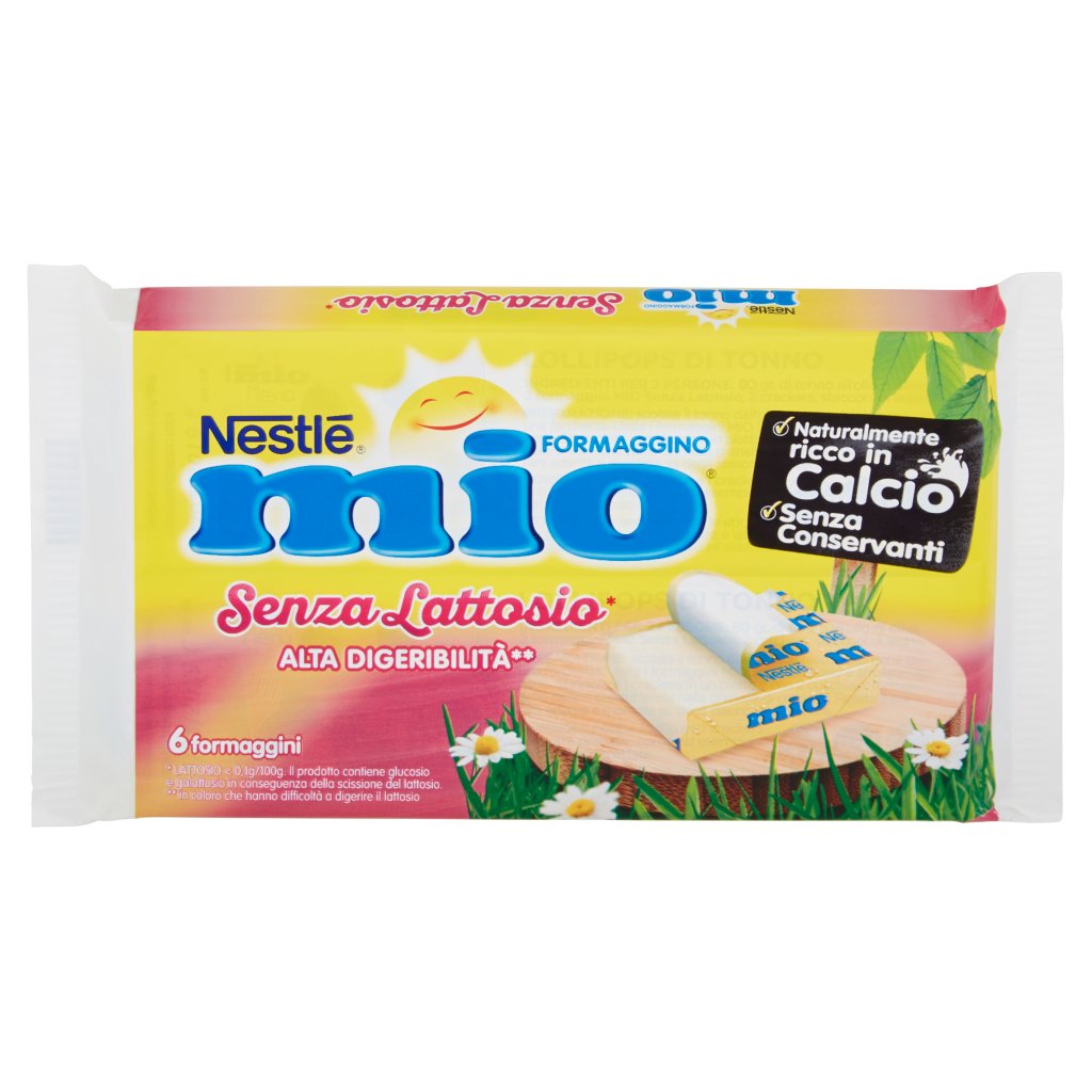 Paniate - Formaggino Nestlè MIO Senza lattosio 125 gr Nestlè in offerta ...