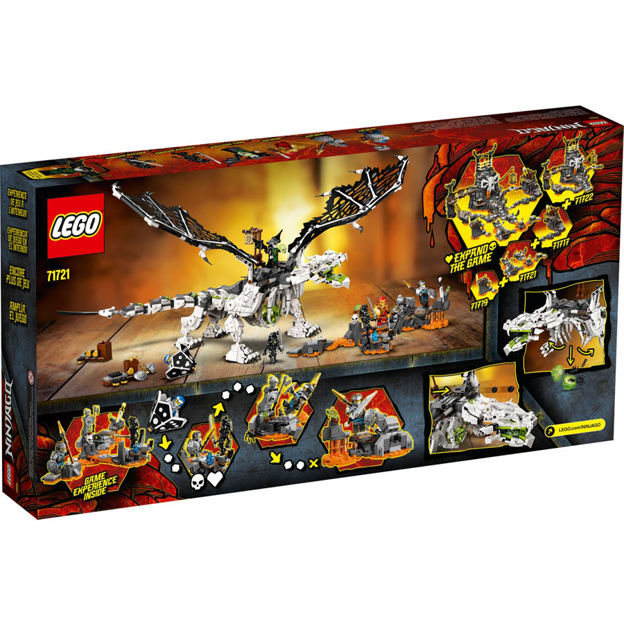 Paniate - LEGO Ninjago Drago dello Stregone Teschio 71721 Lego in ...
