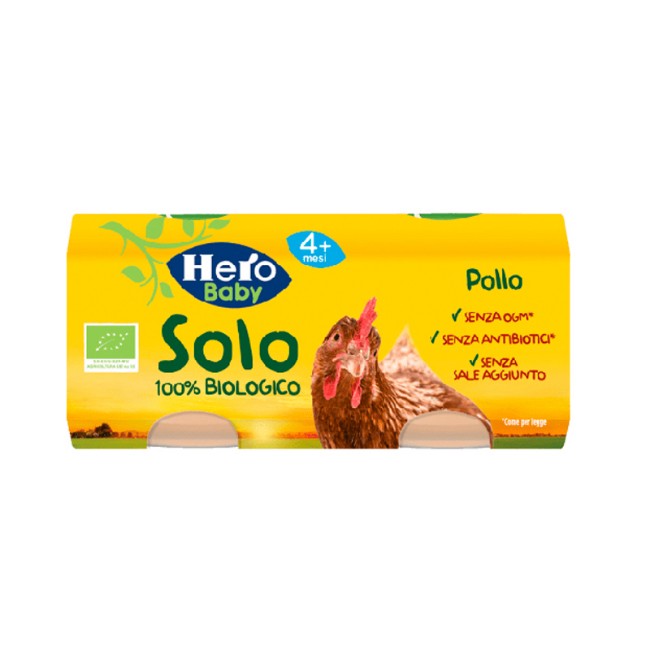 Paniate - Omogeneizzato Pollo Biologico 2x80gr Hero in offerta da Paniate