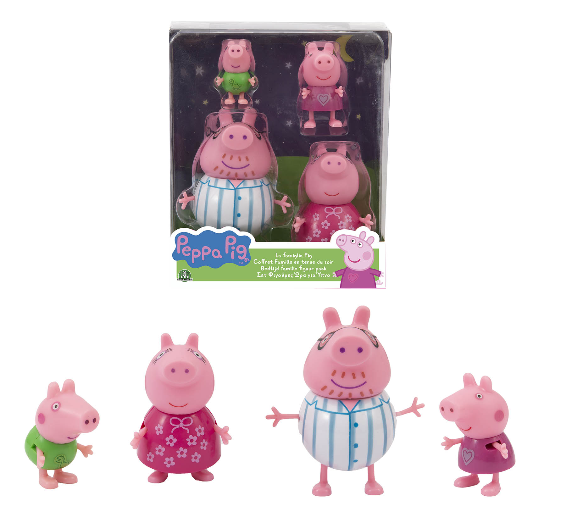 Paniate - Peppa Pig Set Famiglia Notte Giochi Preziosi in offerta da ...