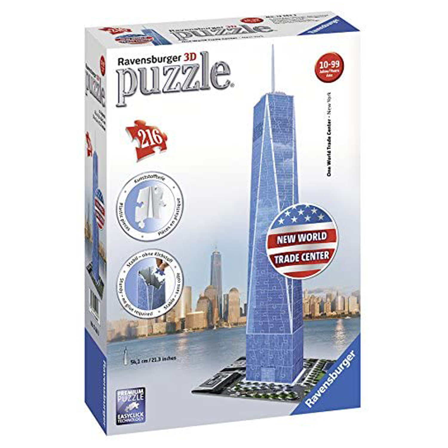 Paniate - Freedom Tower Puzzle 3D Ravensburger in offerta da Paniate