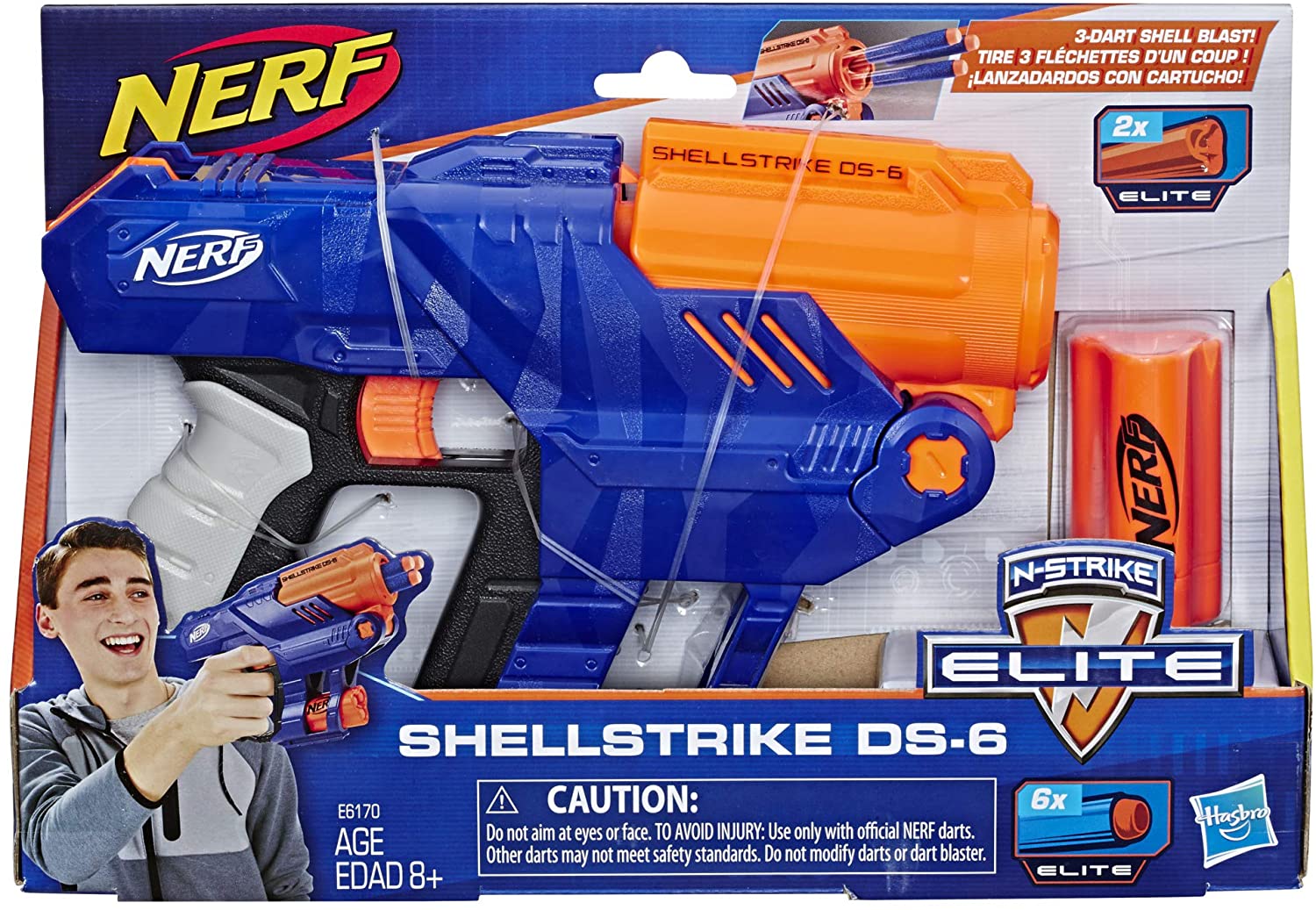 Paniate - Nerf Elite Shellstrike DS 6 Hasbro in offerta da Paniate