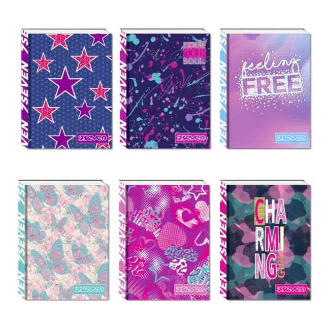 Paniate - Seven Diario Agenda Standard Girl 16 mesi - Diari Scuola in ...