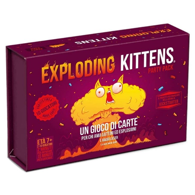 Paniate - Asmodee Exploding Kittens - Party Pack - Giochi da Tavolo in offerta da Paniate