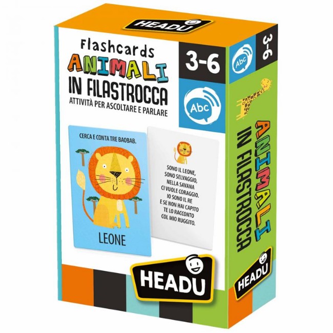 Paniate - Headu Flashcards Filastrocche con gli Animali - Lettura e ...